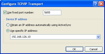 Debugging the FlexPendant device